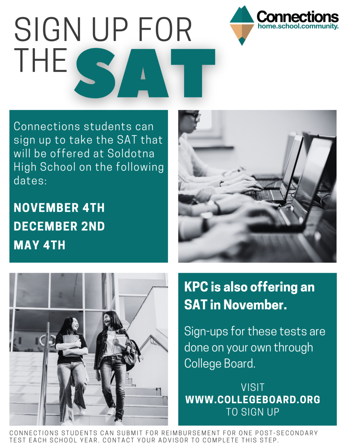 SAT Test opportunity @ Soldotna High School - Connections