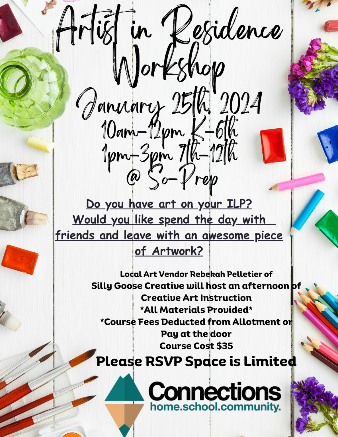 Artist in Residence Workshop - Connections