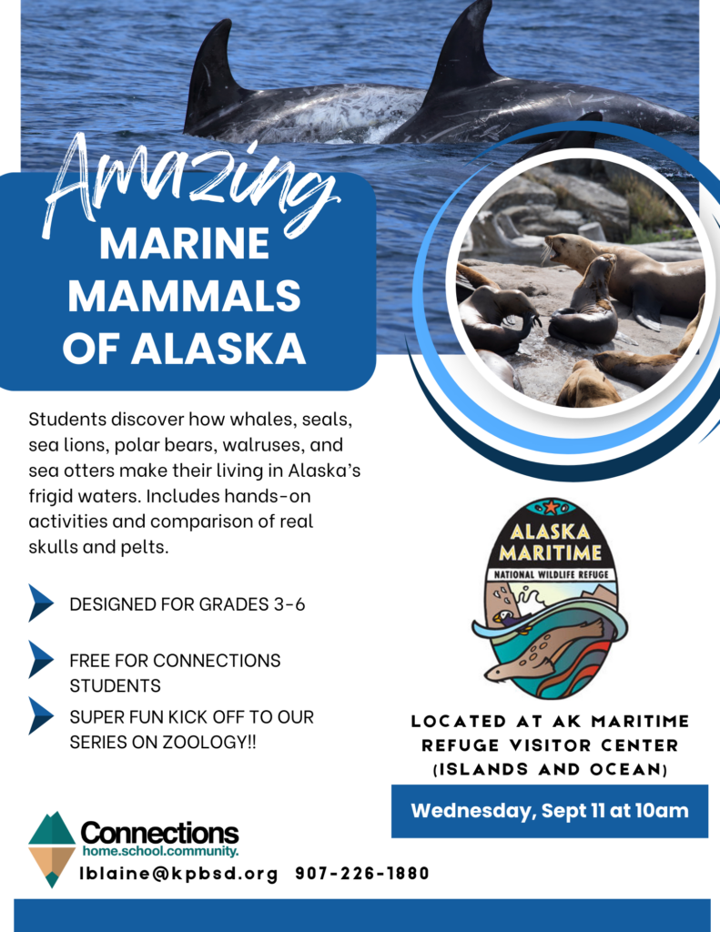Homer- Marine Mammals of Alaska Grades 3-6 - Connections